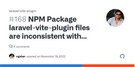 Npm Package Laravel Vite Plugin Files Are Inconsistent With This Repo
