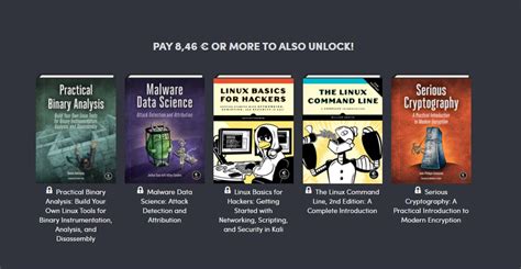 humble bundle hacking 101 paga lo que quieras por estos libros sobre
