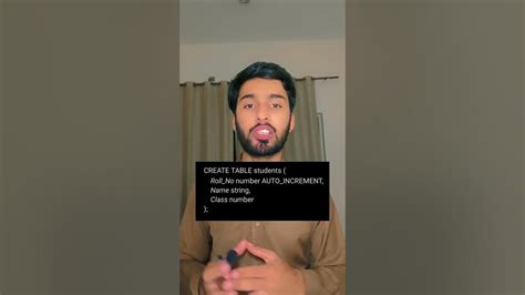 Day 1 Of Learning Sql Queries Create Table Query In Sql Youtube