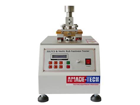 IULTCS เครองทดสอบความคงทนของ Veslic Rub Amade Tech