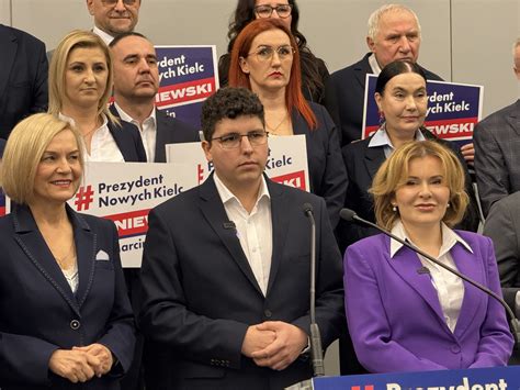 Marcin Stępniewski kandydatem Prawa i Sprawiedliwości na prezydenta Kielc wKielcach info