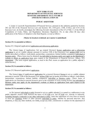 Fillable Online Dfs Ny Govfinalinsurancerf10a7apcThe Department Of