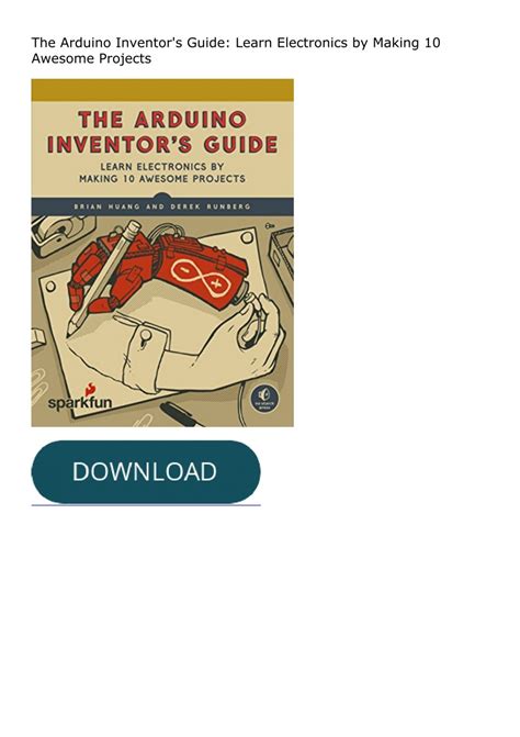 Download️ Free Pdf The Arduino Inventors Guide Learn Electronics By
