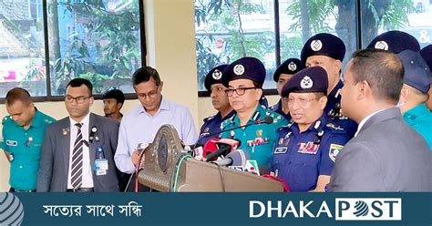 আইনশৃঙ্খলা পরিস্থিতির অবনতি ঘটাতে চাইলে কঠোর ব্যবস্থা আইজিপি