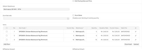Batch Wise Stock Reconciliation Issue Frappe Forum