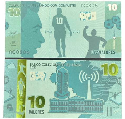 Cédula Fantasia 10 Valores Completei