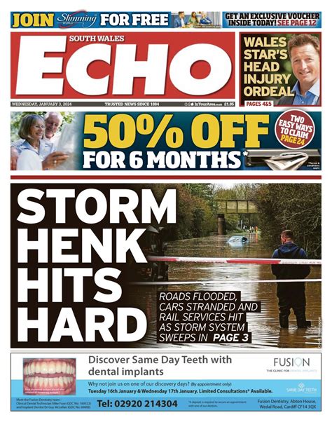 South Wales Echo January 03 2024 Digital