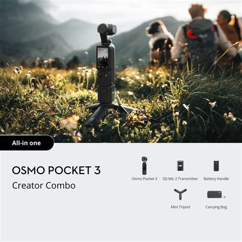 DJI Osmo Pocket 3 Creator Combo 全能套裝 Trippro Trading Co
