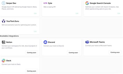 External Tools Integration Dngai