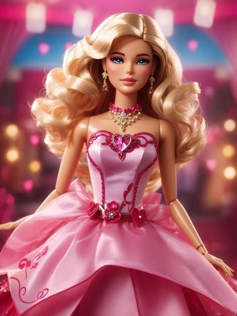 Premium Ai Image Barbie Captivating Hearts And Screens The Enchanting Story Of A Film Star S