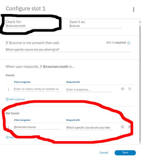 watson assistant prompting for required slot not working stack