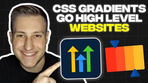 Css Gradients In Highlevel Gohighlevel Tutorial Youtube