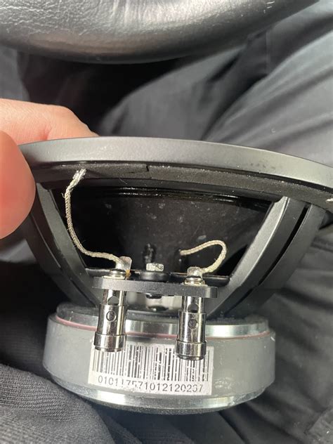 Wire Broke Off Going To The Woofer Is This Repairable R Carav