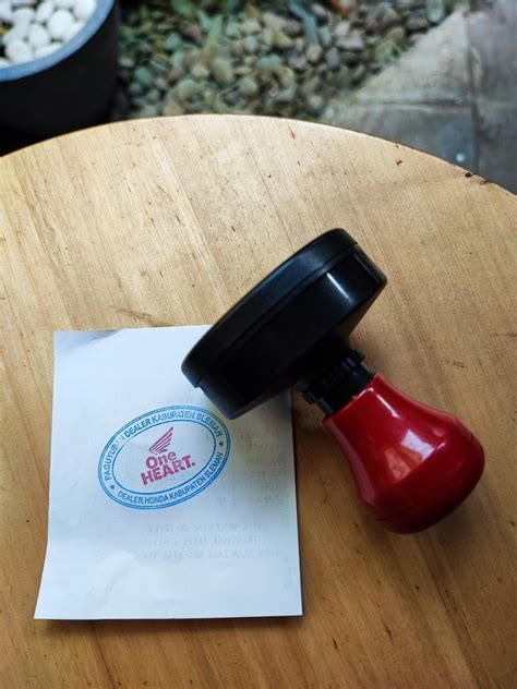 Stempel Asli Bekas Dealer Motor Honda Antik Pajangan Di Carousell