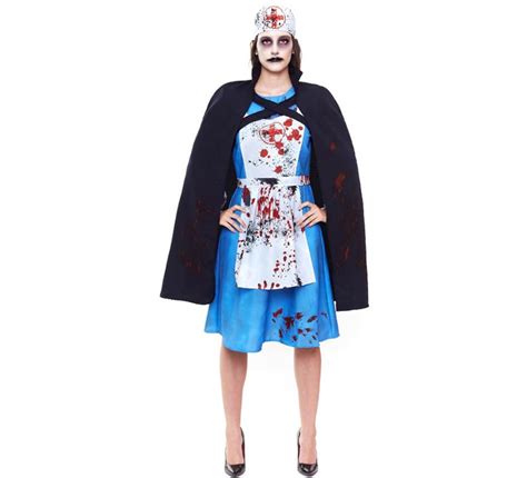 Disfraz De Enfermera Zombie Para Mujer