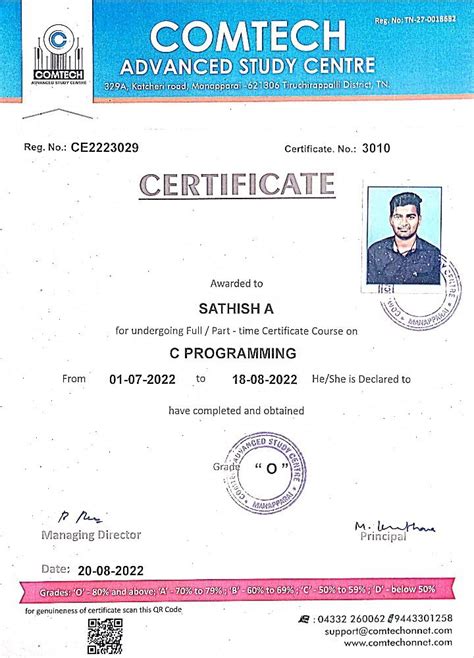 Sathish A On Linkedin Cprogramming