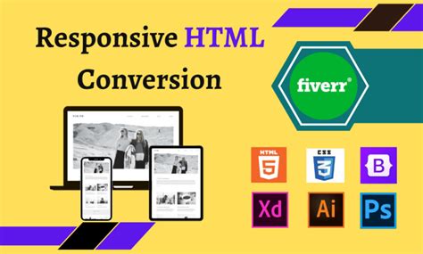 convert psd to html figma to html css with bootstrap5 responsive by