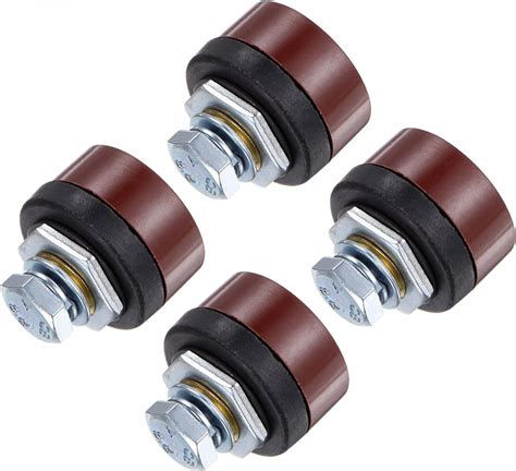 Uxcell Tig Welding Cable Panel Connector Socket Fitting Dkj 35 50 Red 4pcs