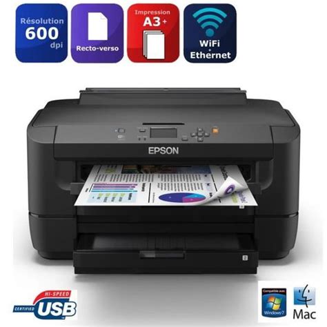 Imprimante Jet D Encre Epson WorkForce WF DTW Cdiscount Informatique