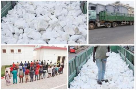 Illegal Mining Efcc Arrests 41 Suspects 12 Trucks Crime Heraldng
