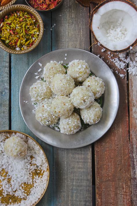 Coconut Ladoo Recipe Instant Nariyal Laddo Fun Food Frolic