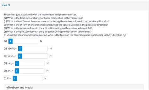 Solved A Control Volume For This Problem Is Shown Below The