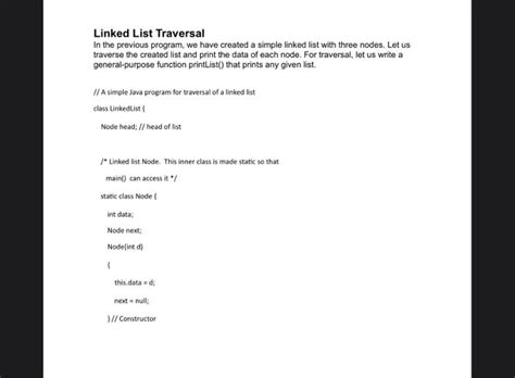 Solved Activity Outline Linked List Structure Linked Chegg