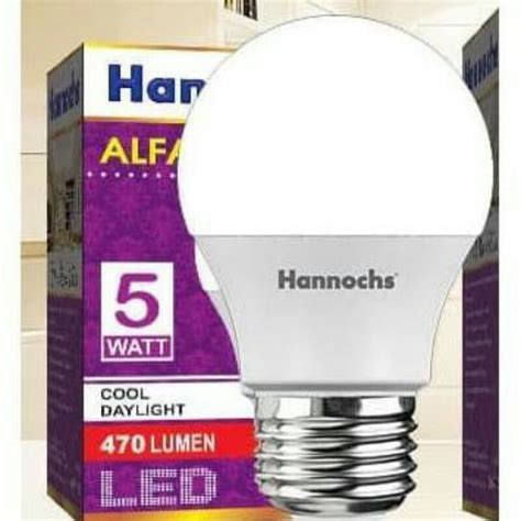 Jual Lampu Led Hannochs Watt Putih Sangat Terang Shopee Indonesia