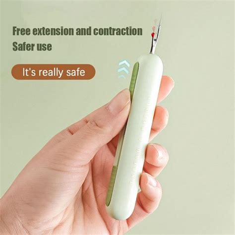 2 In 1 Needle Threader Seam Set Threadingandseam Remover Stitch Removal