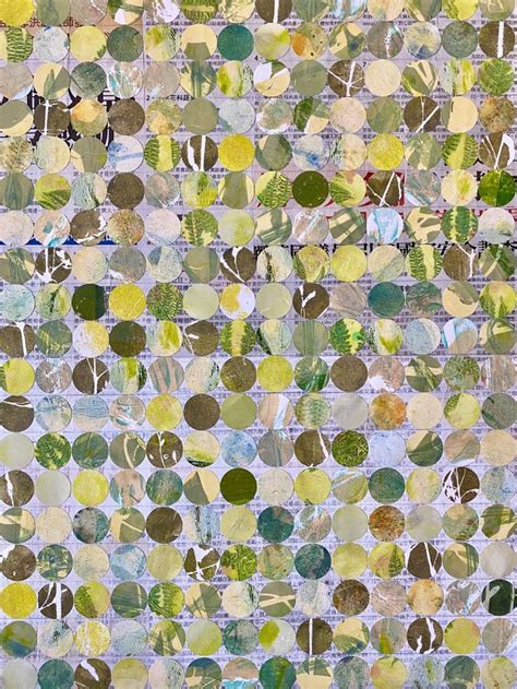 Monoprinted Handmade Paper Collage Carin Andersson Collageart