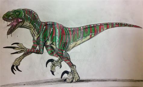 Jurassic Park The Lost World Novel Velociraptor By Killosaur On Deviantart