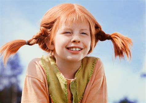Pippi Langkous Postkaart Portret Pippi Collectura