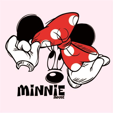 Minnie Mouse Vector Corte Vinil Eps Pdf Disney Ivector