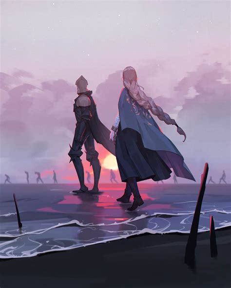 有几张黑暗之魂系列画的真好看，pixiv人气插画师mineo Id1290386 Bobopic