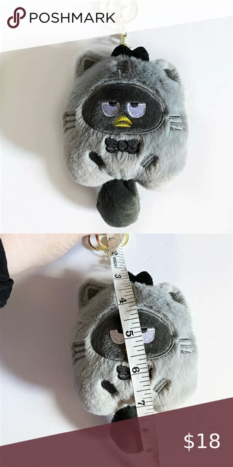 Sanrio Badtz Maru Plush Keychain Plush Sanrio Badtz Maru