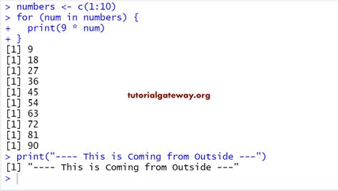 How To Write A Loop In R Plzoasis