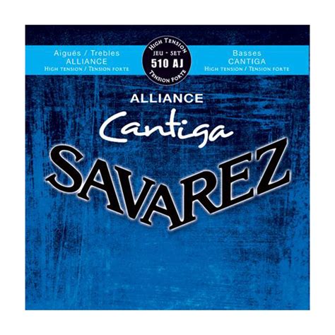 מיתרים לגיטרה קלאסית סווארז - SAVAREZ 510AJ Alliance Cantiga High ...