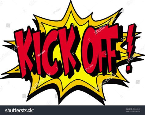 Kick Off Stock Vector Illustration 93606646 Shutterstock