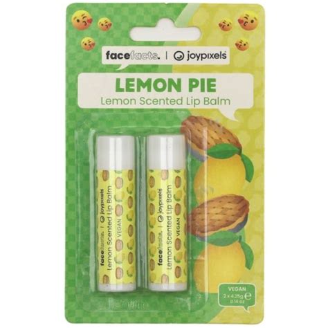 Wholesale Face Facts Joypixels Scented Lip Balm Lemon Pie Uk