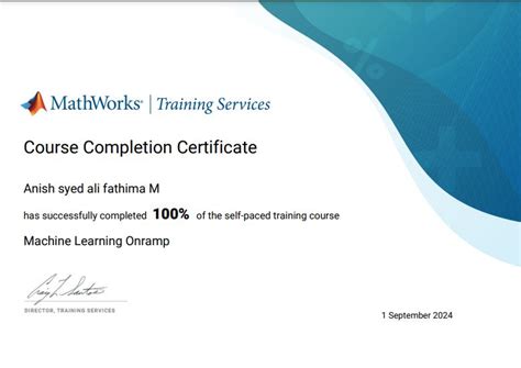 anish syed ali fathima m on linkedin machinelearning ai matlab mathworks datascience