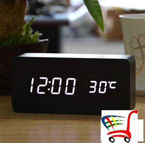 Digitalni Sat Sa Crvenim Brojevima Digitalni Sat Sa Crvenim Brojevima BumBum Shop