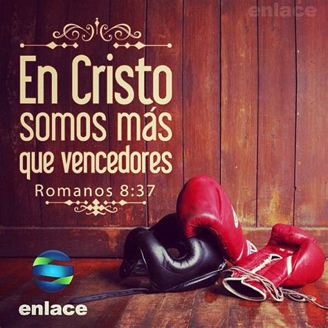 Neon Sign With Inspirational Message Romanos 8 37 Mensaje Biblico De