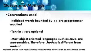 Java Programming Fundamentals Pptx