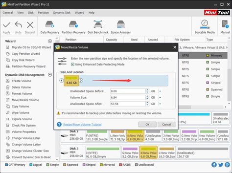 Extend Different Types Of Dynamic Volumes With Screenshots Given