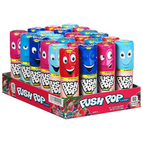 Bulk 24 Pack Assorted Push Pop Candy Variety Of Nepal Ubuy