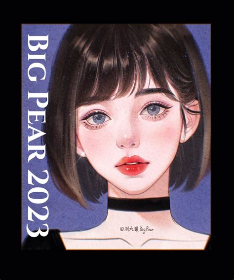 Safebooru 1girl Artist Name Bigpearliu Black Border Black Choker