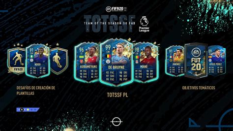 Trucos FIFA 20 TOTSSF Todas Las Cartas De La Premier League Del