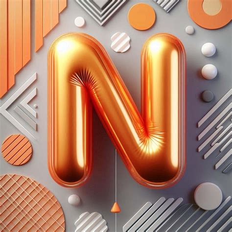 3d Balloon Typeface Of Letter A To Z 3d Inflated Effect Illustration 3d