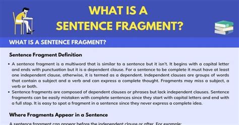 Sentence Fragment Definition And Useful Examples Of Sentence Fragments ESL