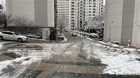 ここ数日、雨とみぞれが続きましたが、前夜に雪が積もったソウルです。 ソウルナビ